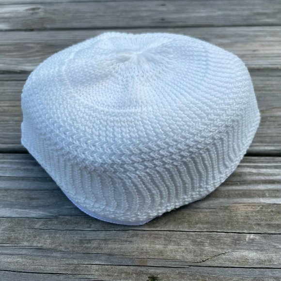 Accessories | Islamic Hat Prayer Muslim White Cap Stretched Religious ...